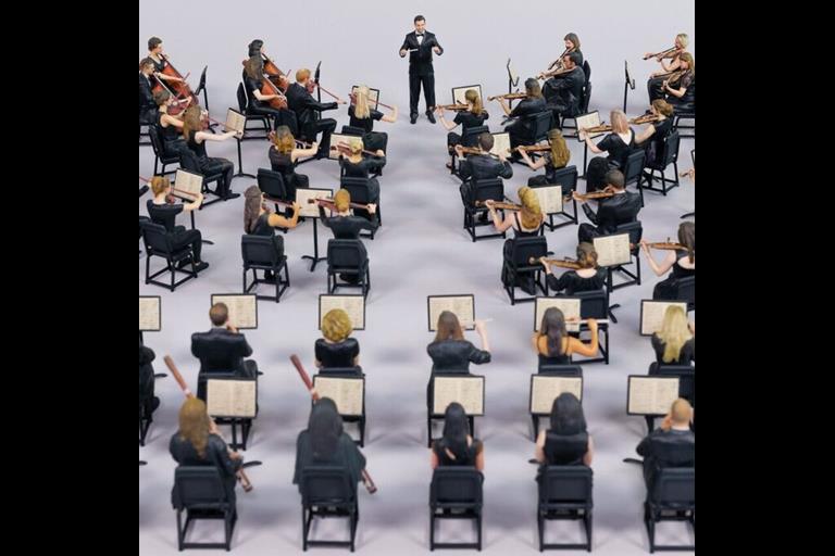 3D-printed miniature orchestra at Musical Instrument Museum | Gallery ...
